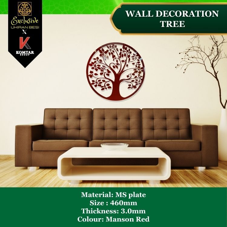 WALL DECORATION TREE HIASAN DINDING BESI DESIGN POKOK | Shopee Malaysia