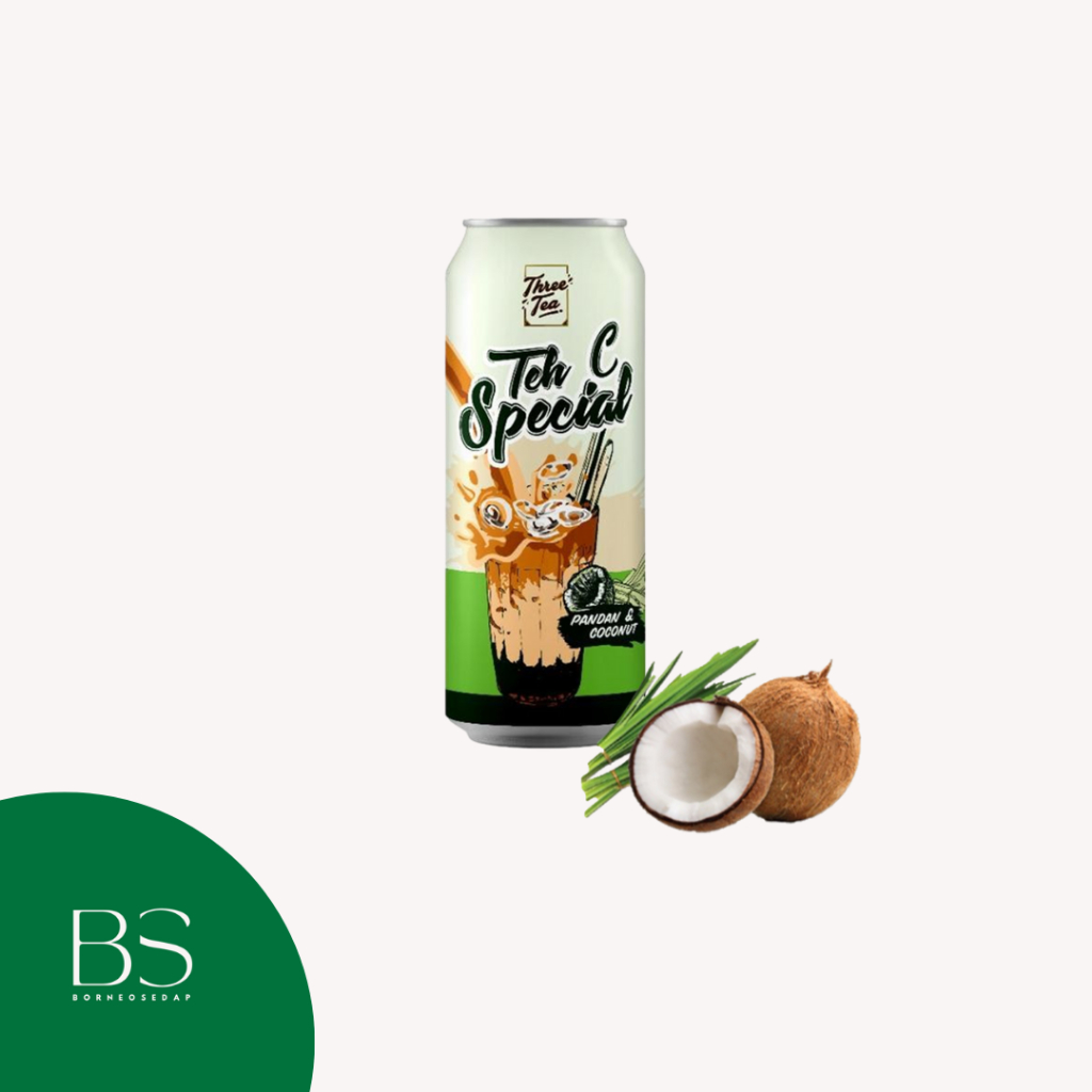 Three Tea Teh C Special Pandan Coconut | Shopee Malaysia
