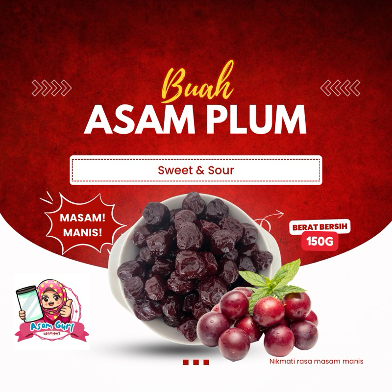 BUAH ASAM PLUM MASAM MANIS SWEET SOUR - 1KG | Shopee Malaysia