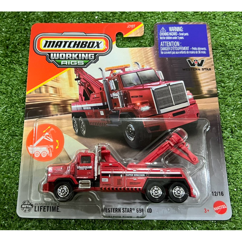 Matchbox MBX 2025 Working Rigs Western Star 6900XD Tow Trucks | Shopee ...
