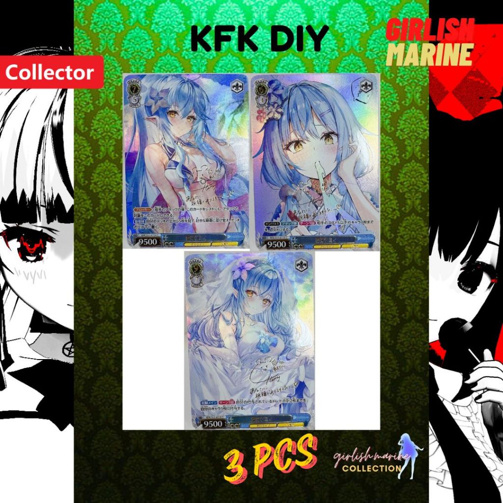 [DIY CARD][KFK] DIY custom ANIME card HOLOLIVE Yukihana Lamy-W0122 ...