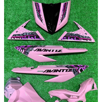 COVERSET HLD YAMAHA EGO AVANTIZ 125 COVERSET DESIGN VIETNAM, CHROME ...
