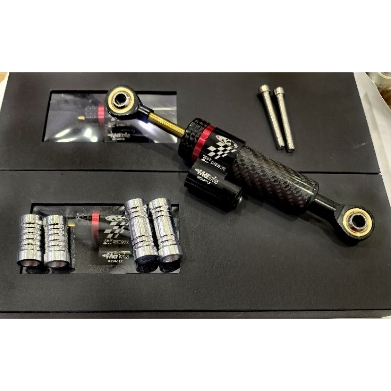 MATRIS MOTOCYCLE DAMPER 35MM SDK-SERIES UNIVERSAL STREET STEERING ...