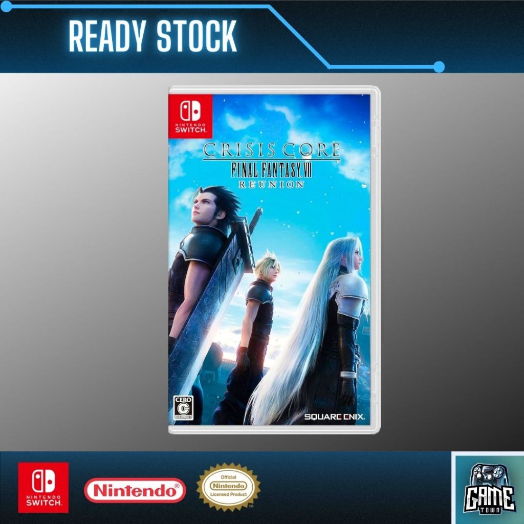 Nintendo Switch FF / Crisis Core Final Fantasy VII Reunion 最终幻想 / 太空战士 7 核心危机 重聚 (English ...