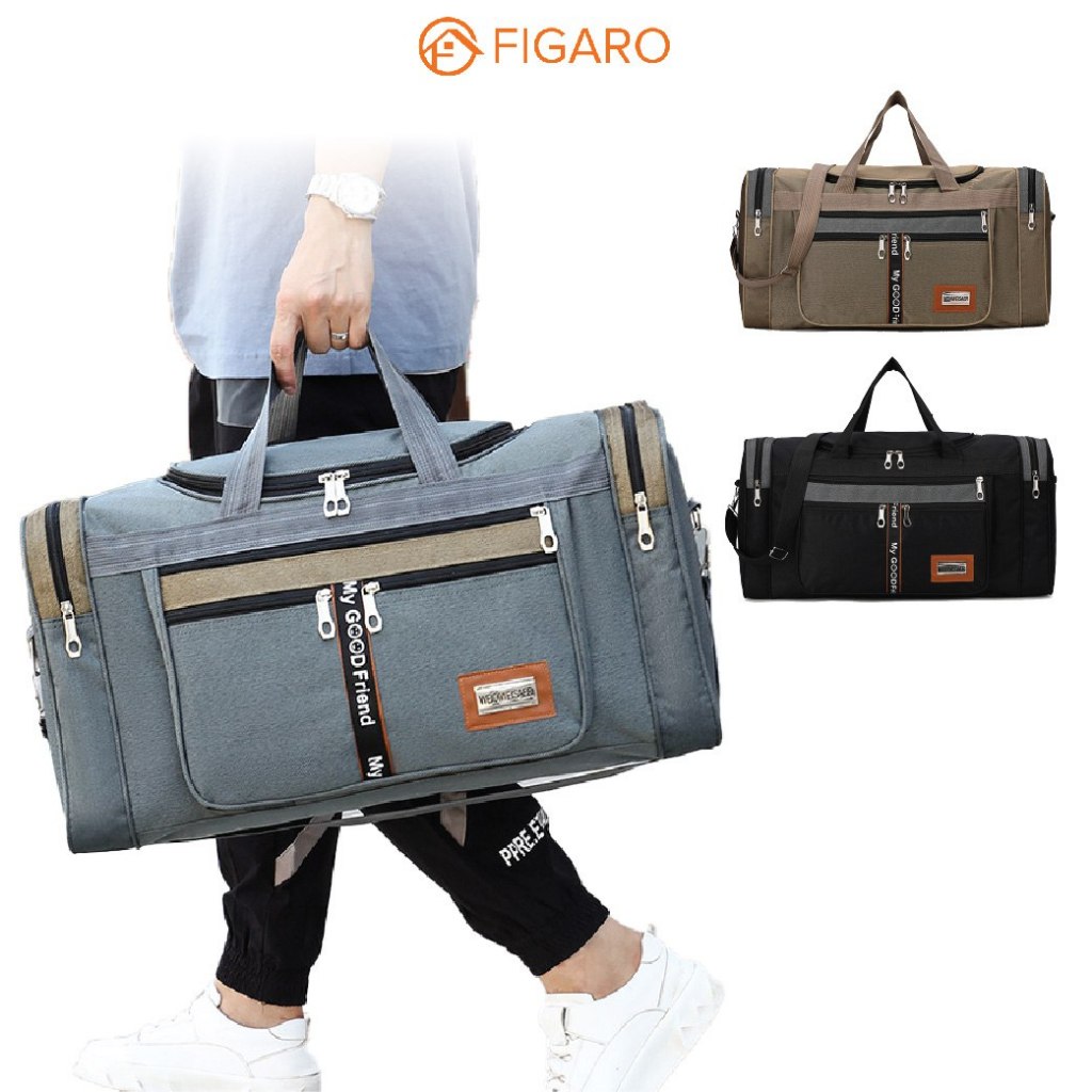 FIGARO Hand Carry Travel Bag Baju Balik Kampung Tahan Lasak Travel Beg ...