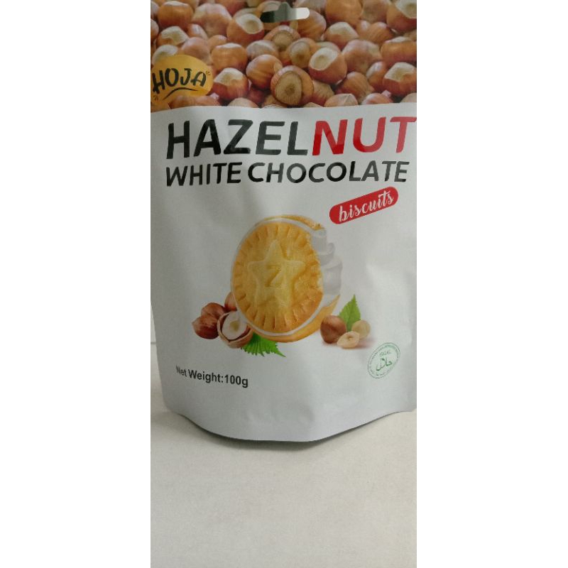 HOJA HAZELNUT WHITE CHOCOLATE 100g (HALAL) | Shopee Malaysia