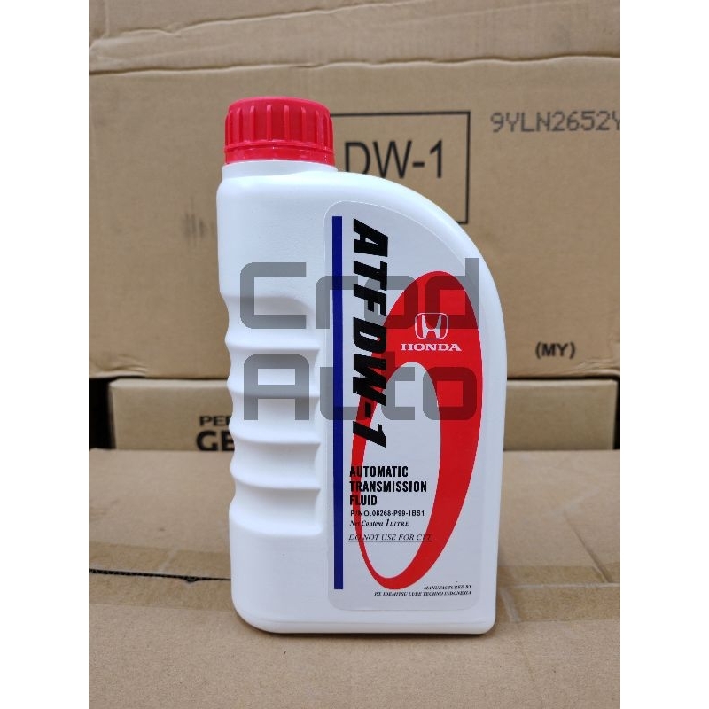 Honda (1 Liter) DW-1 / DW1 Gear Oil ATF Automatic Transmission Fluid ...