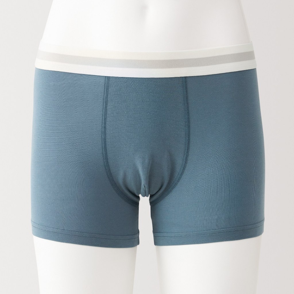 [NEW ARRIVAL] MUJI Men Lyocell Blended Low Rise Boxer Briefs | Shopee ...