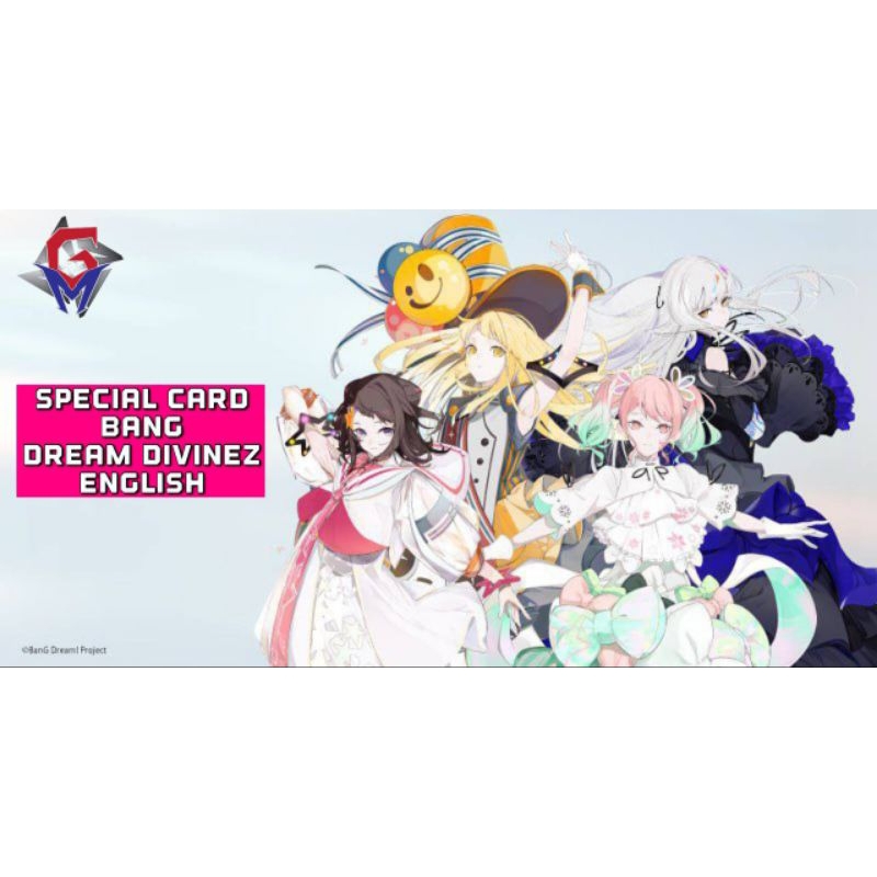 SPECIAL BANG DREAM SINGLE CARD DIVINEZ ENGLISH (NEW) | Shopee Malaysia
