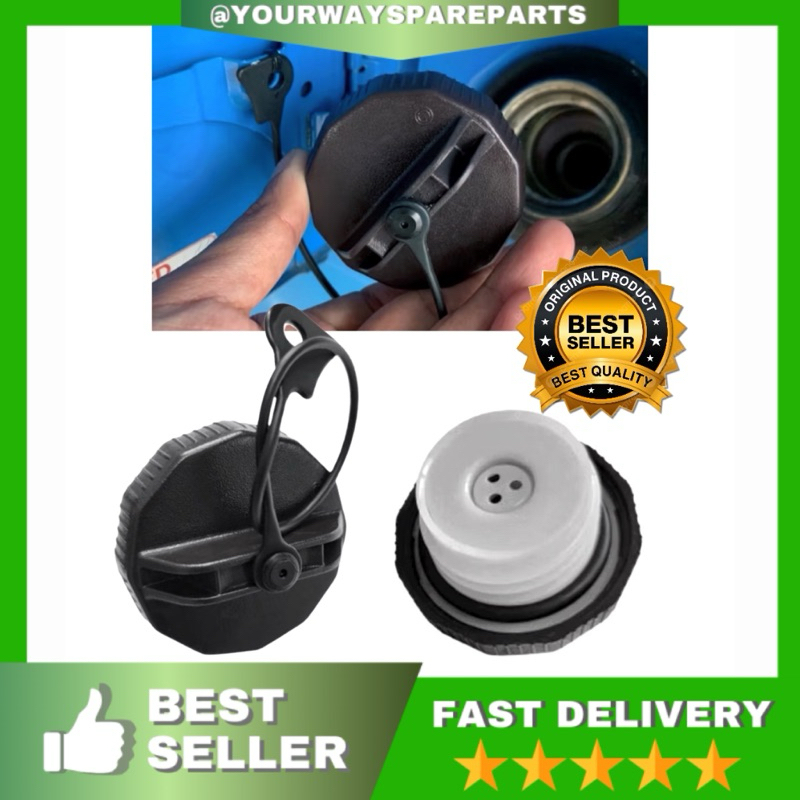 【YW SPARE PARTS】 Universal Petrol Fuel Tank Cap Perodua Axia Alza Viva ...