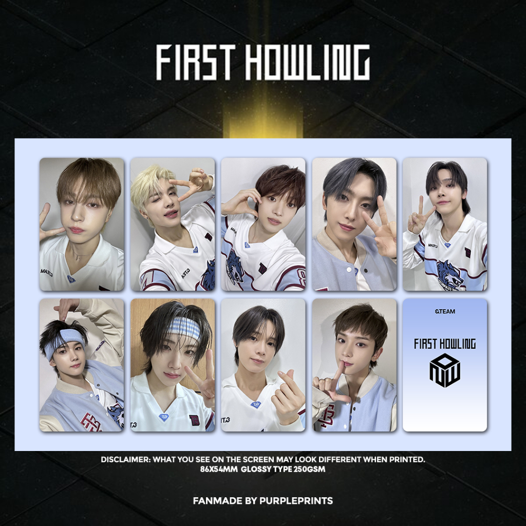 And.TEAM First Howling : NOW Unofficial Fanmade Kpop Photocards ...