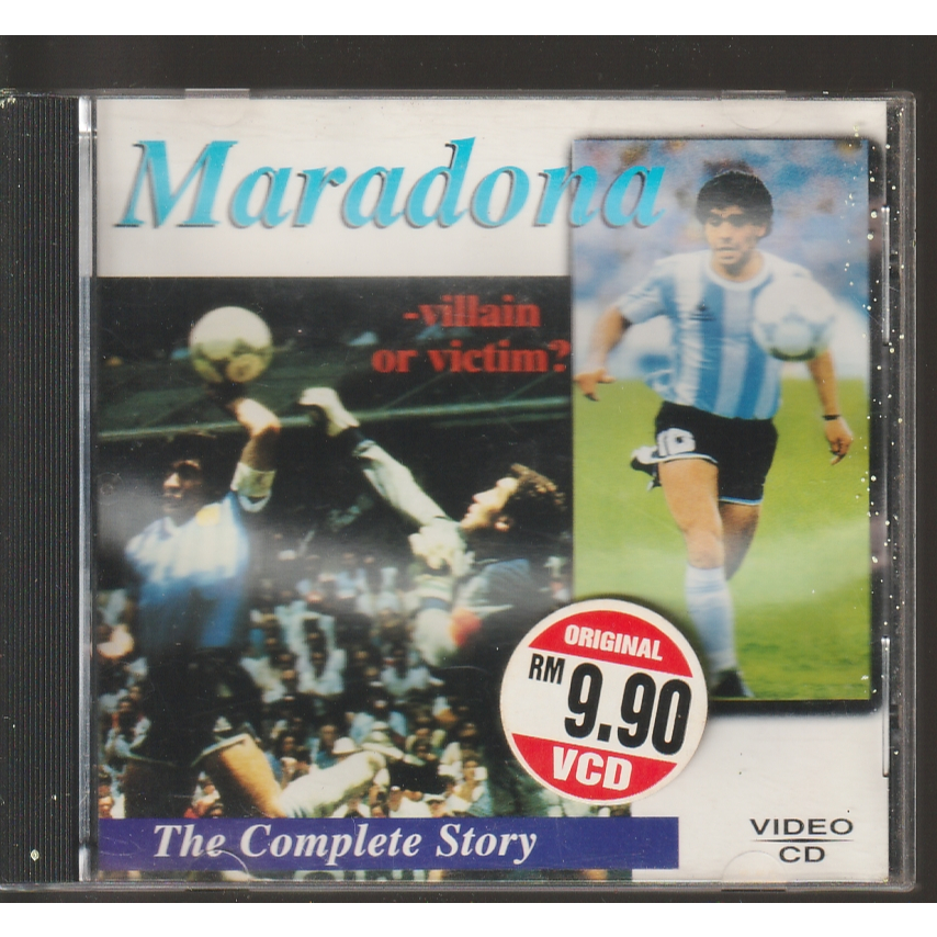 VCD MARADONA : THE COMPLETE STORY ( ORIGINAL VCD ) | Shopee Malaysia