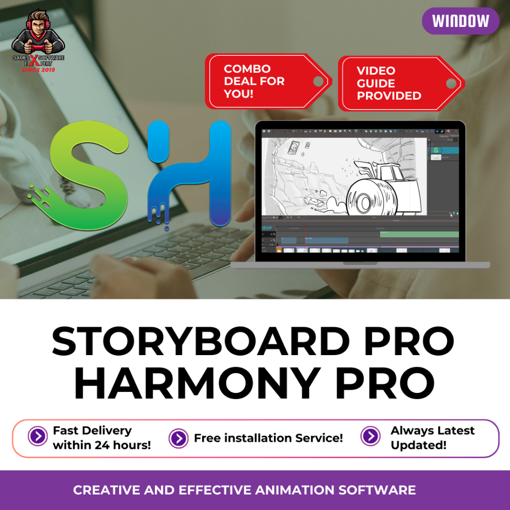 [2025 latest] Combo deal Storyboard Pro Harmony Pro Animation Full ...