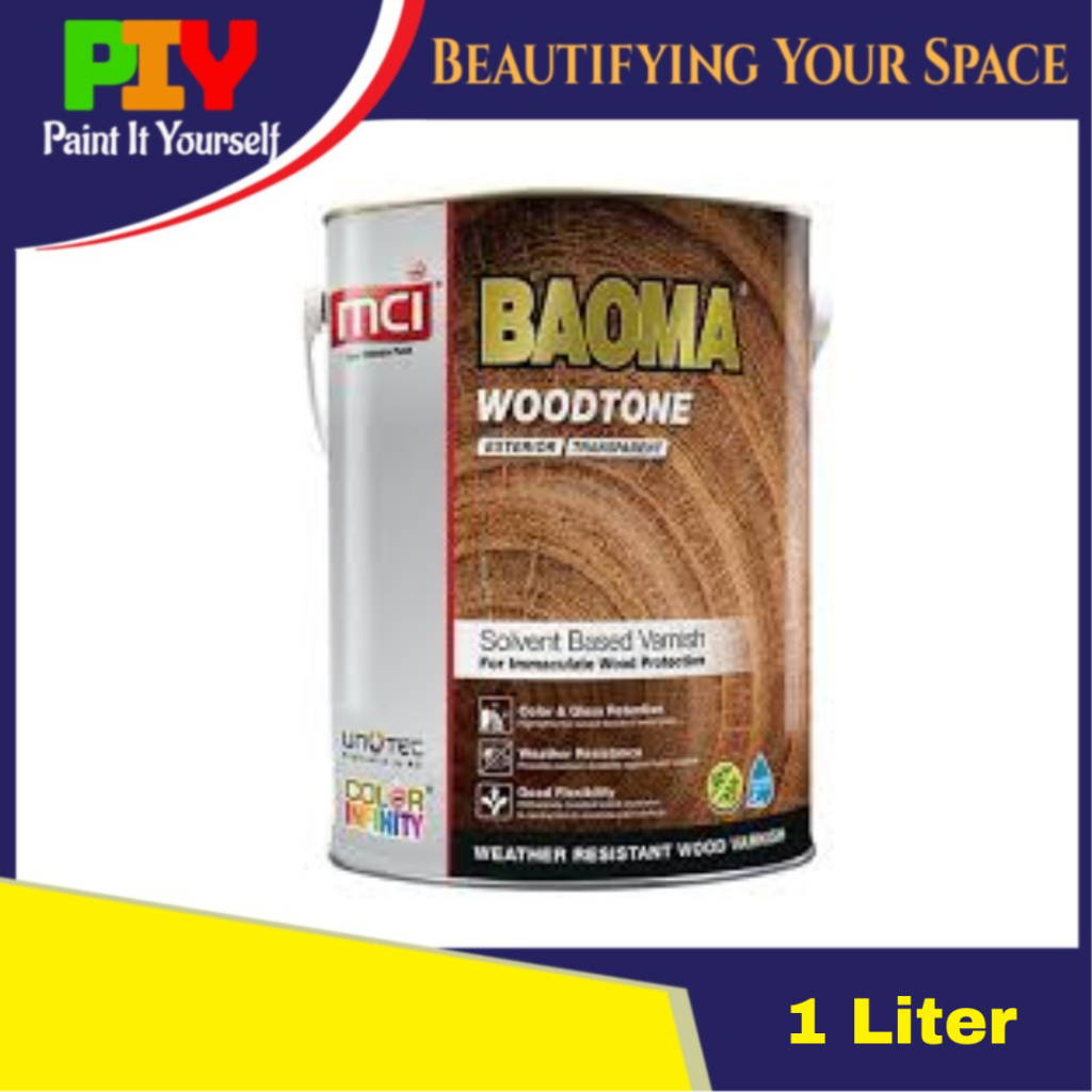 MCI Woodtone Varnish Shellac Interior Exterior Cat Varnish Shellac Kayu ...