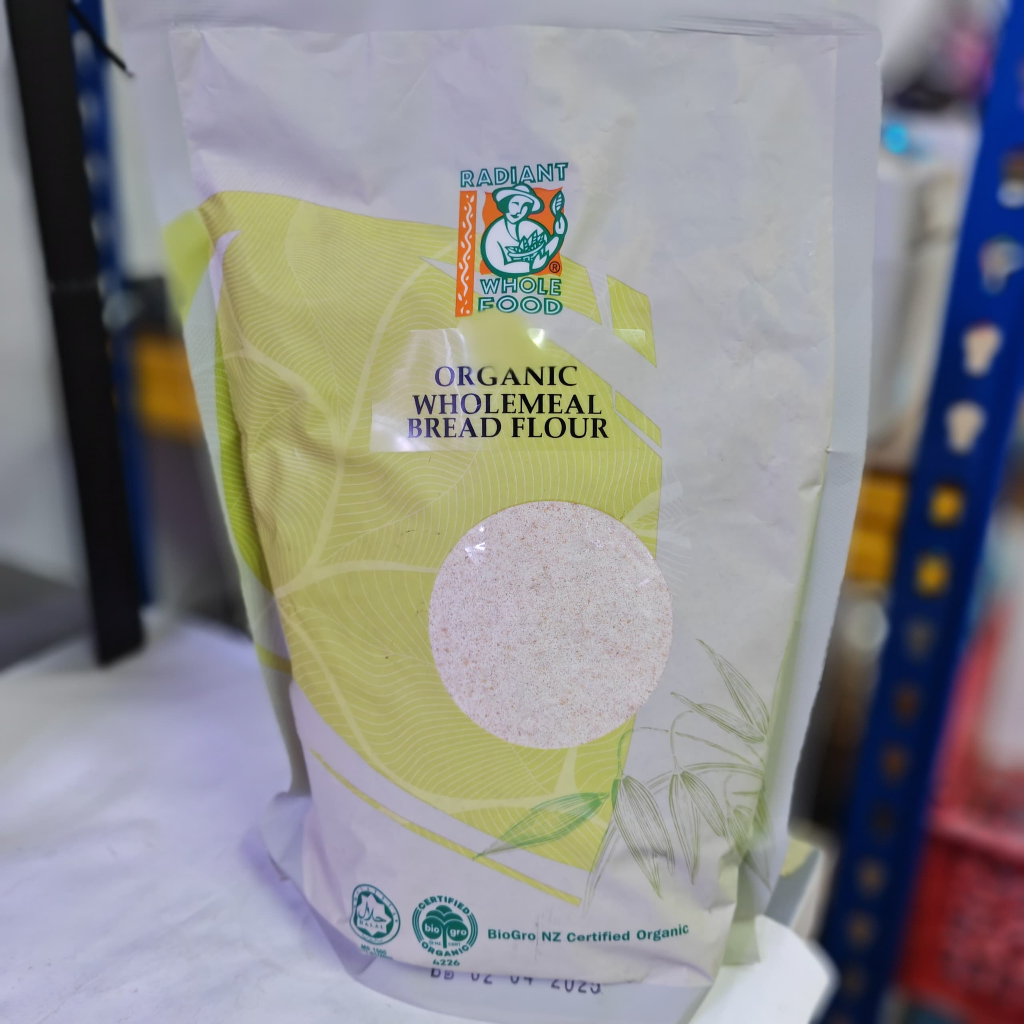 【Clearance】Radiant Organic Wholemeal Bread Flour - 1kg (900327) (02-04 ...