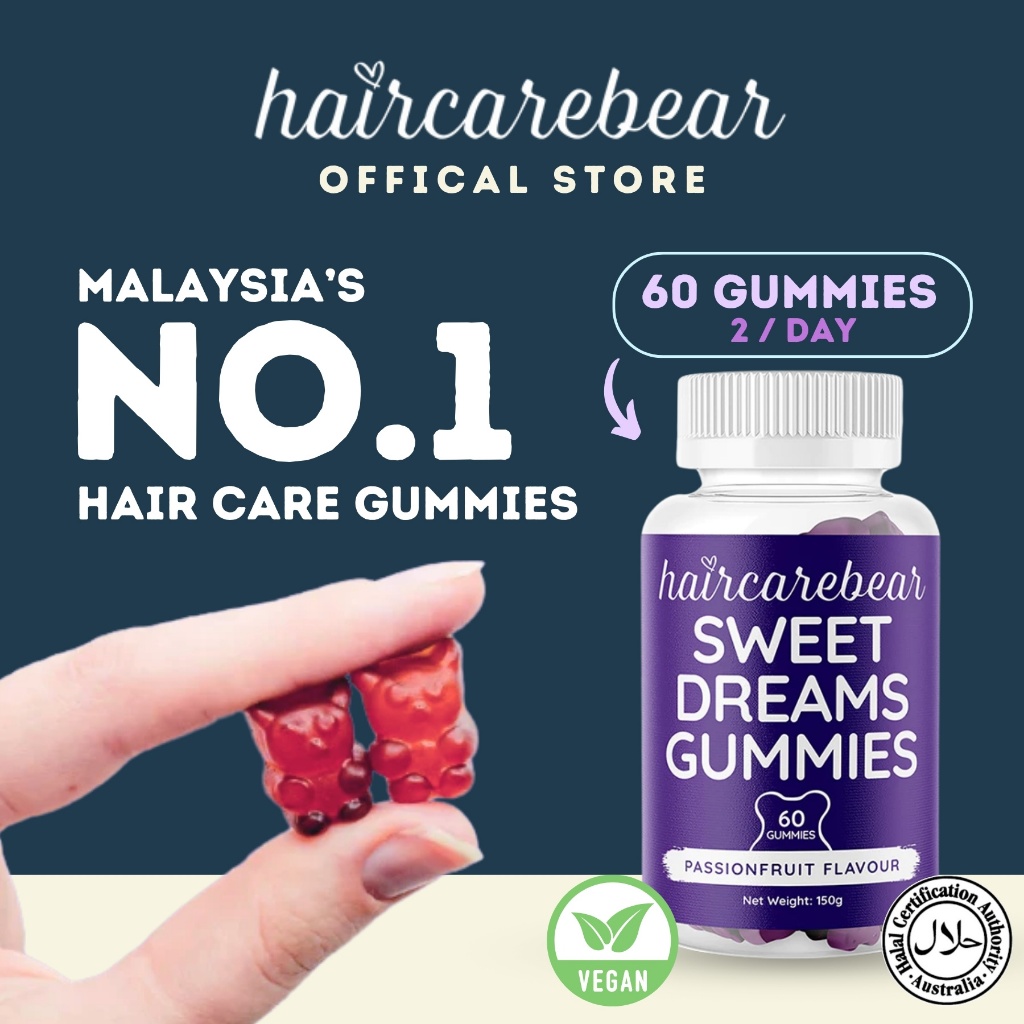 Haircarebear Sweet Dreams Gummies (60'S) Is Sugar Free And It Contains ...