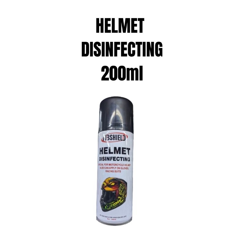 Helmet Disinfecting Foam 200ml Cleaning Topi Keledar Pembersih Topi ...