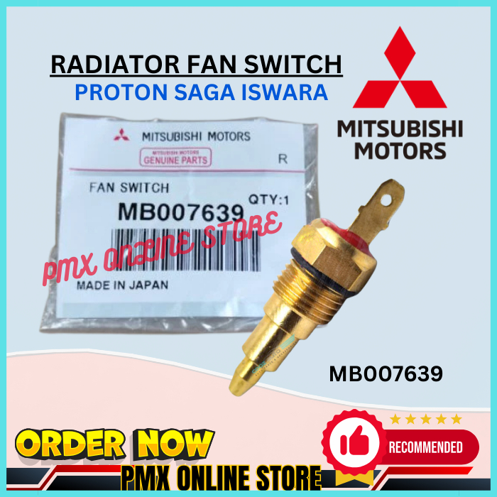 PROTON SAGA / ISWARA RADIATOR TEMPERATURE FAN SWITCH MB007639 (071400 ...