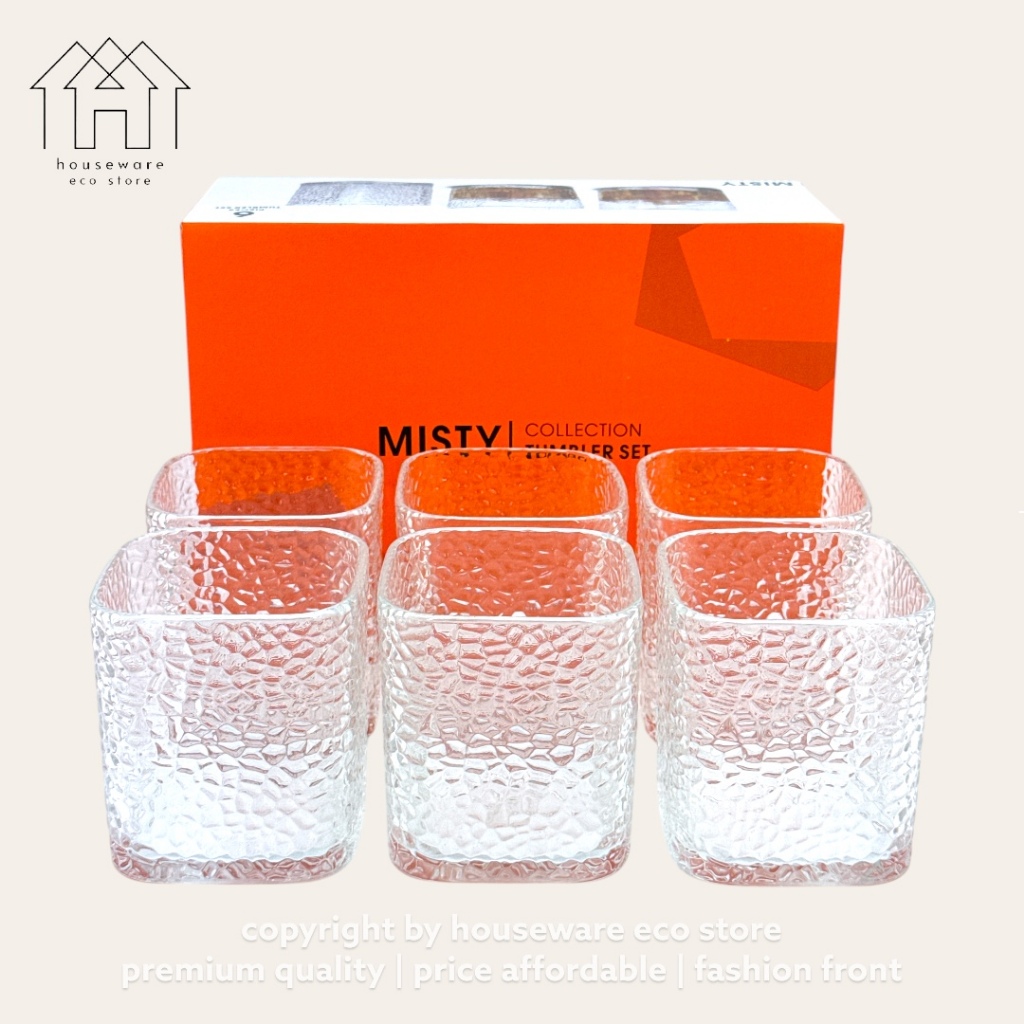 INS Cafe Glass Cup Glass Drinking Cup Coffee Cup / Gelas Kaca Glass ...