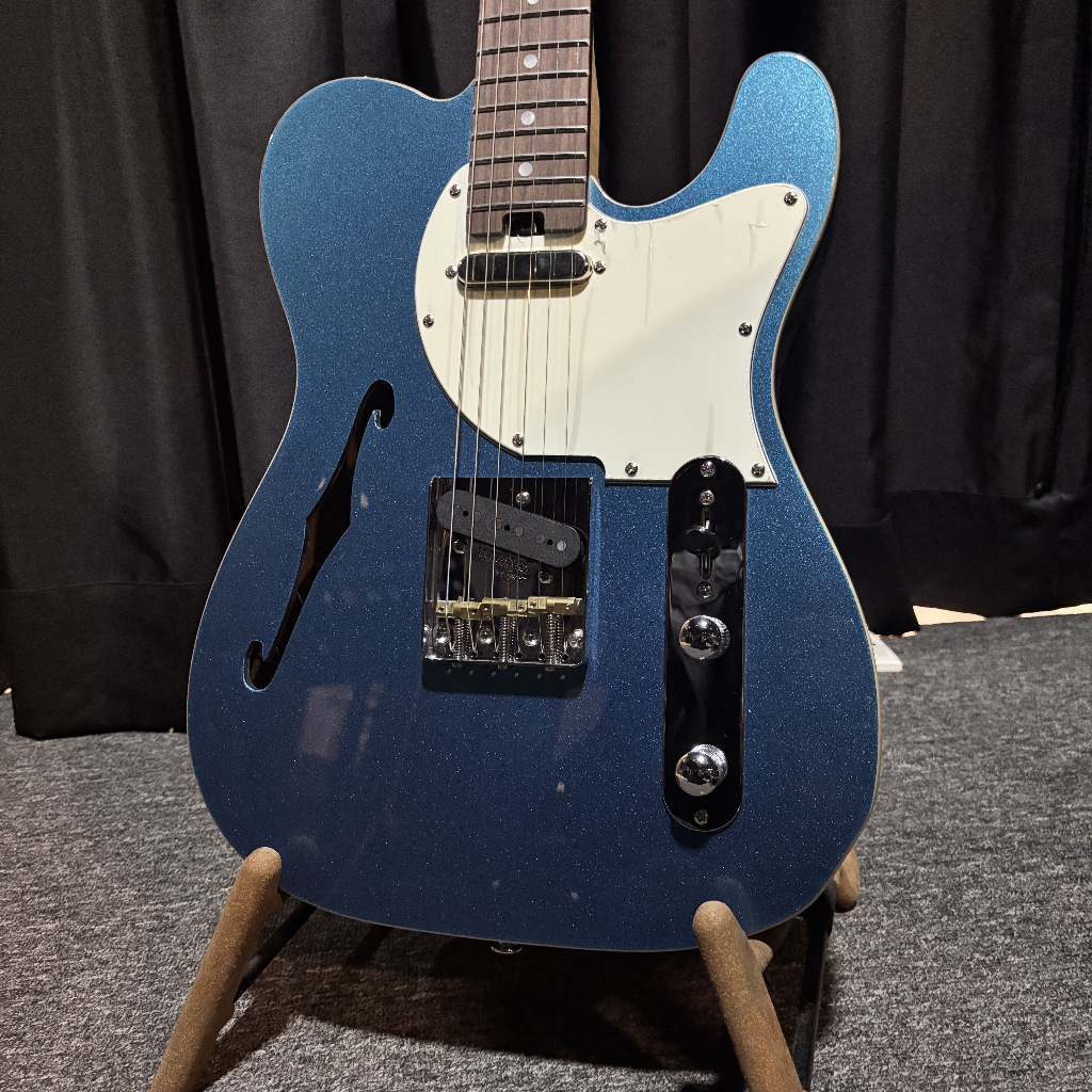 Soloking MT-1 Vintage Thinline Telecaster Electric Guitar - Pelham Blue ...