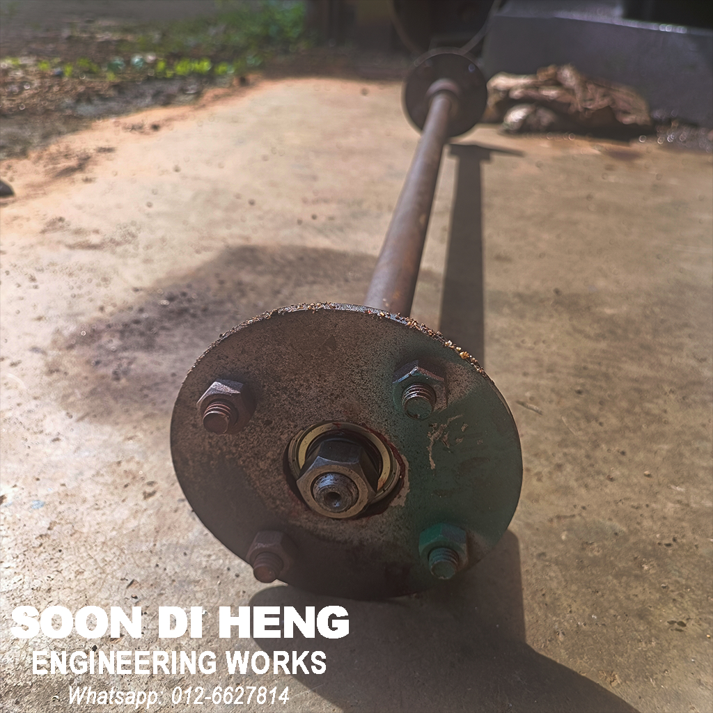 Trolley long shaft /Truck Wheel Axle Shaft with HUB(45inch/48 inch ...