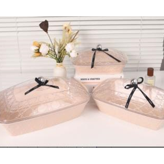 RMI Party Serving Set Round Buffet Set /Rectangular Food Pan Food ...