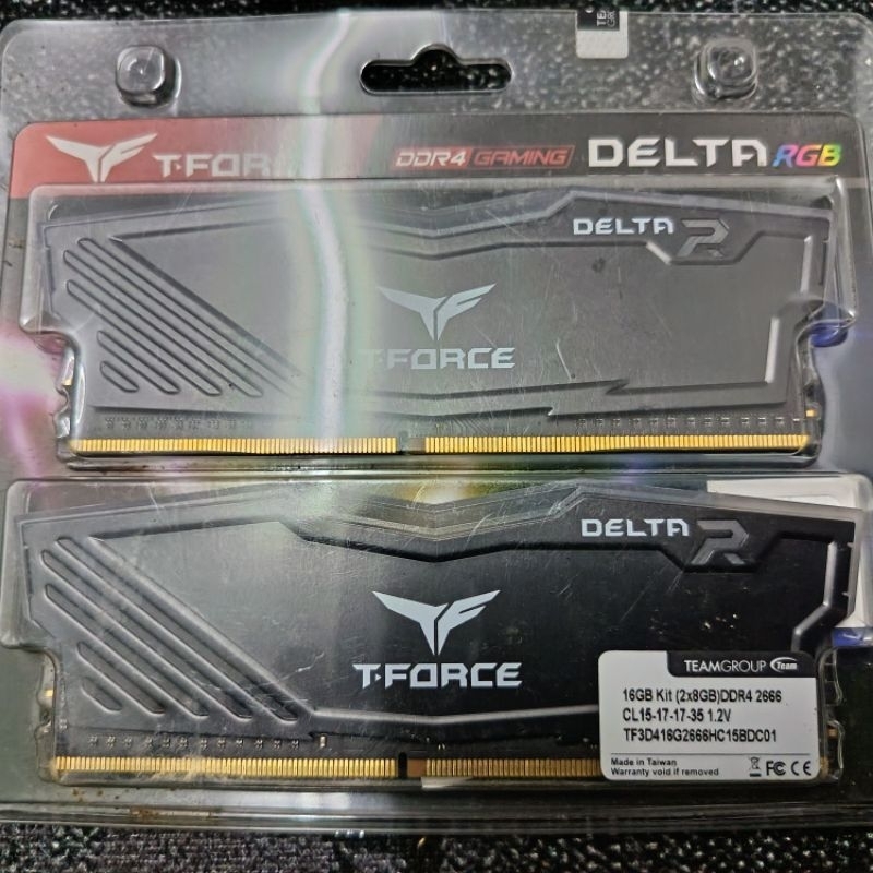 t force delta rgb ram ddr4 16gb kit | Shopee Malaysia