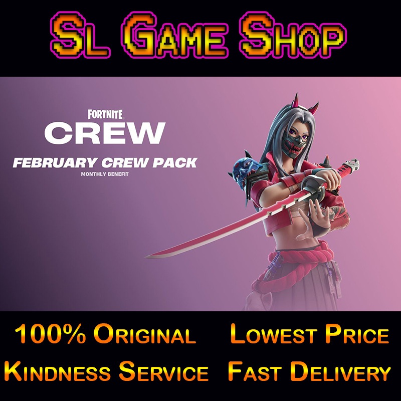 Fortnite Crew Pack Vbucks (PC Epic Xbox PSN Nintendo All platform ...