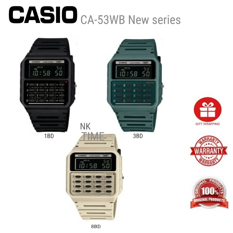 Casio CA-53WB New Series Calculator-style Watches | Shopee Malaysia