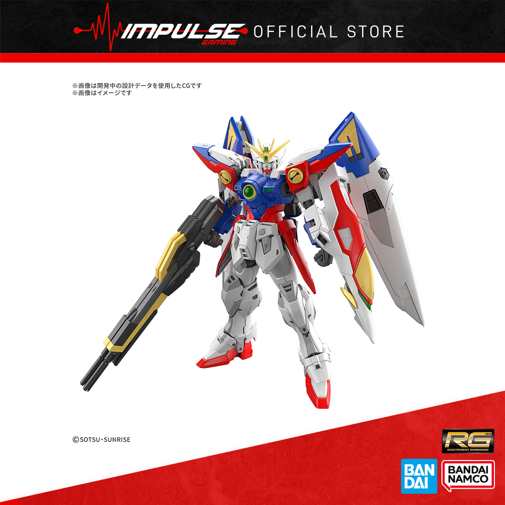 [Pre-Order] Bandai RG 1/144 Wing Gundam Zero Mobile Suit Gundam Wing ...