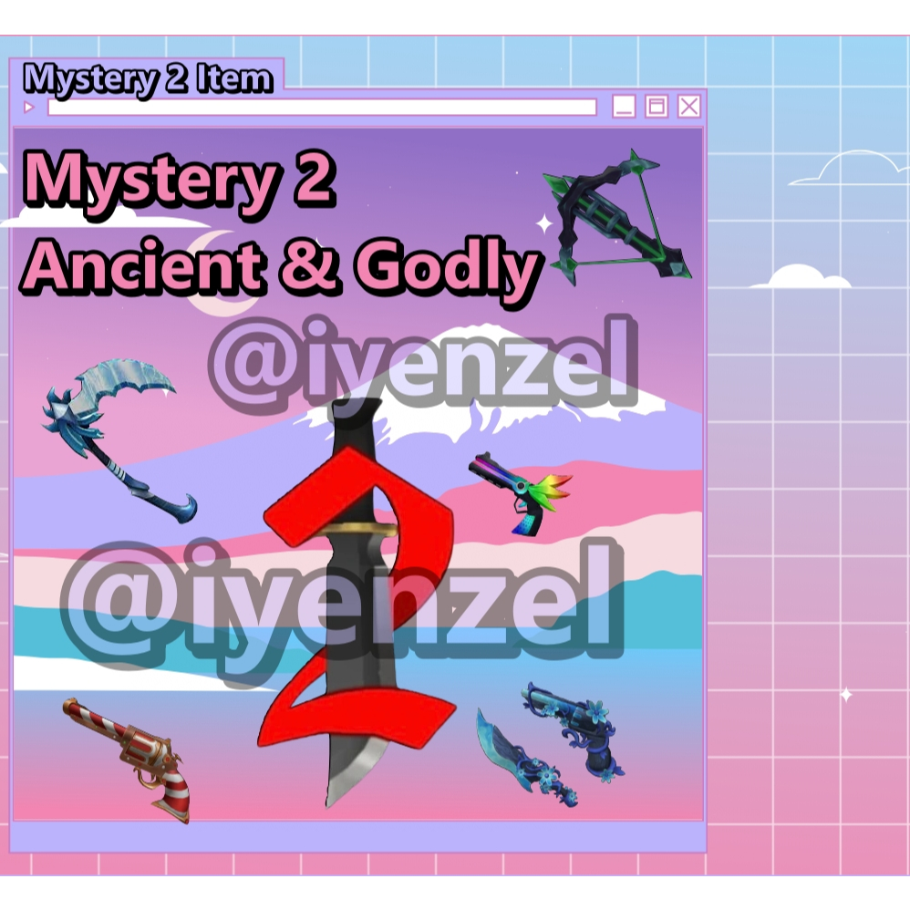 (MM2) Mystery 2 Set Ancient&Godly by Nikilis Game PC Game | Shopee Malaysia