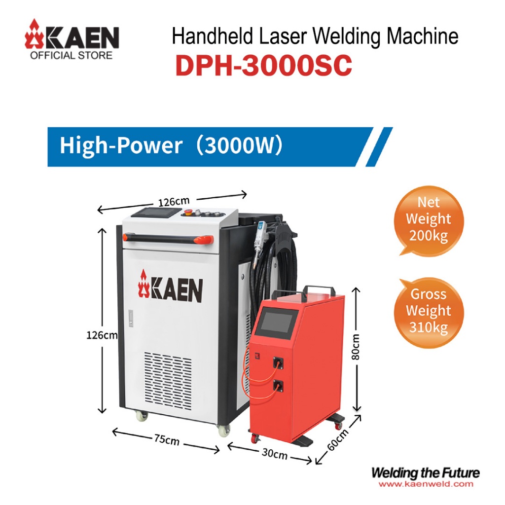 KAEN DPH-3000SC Handheld Laser Welding Cutting Cleaning Machine 4in1 | Shopee Malaysia