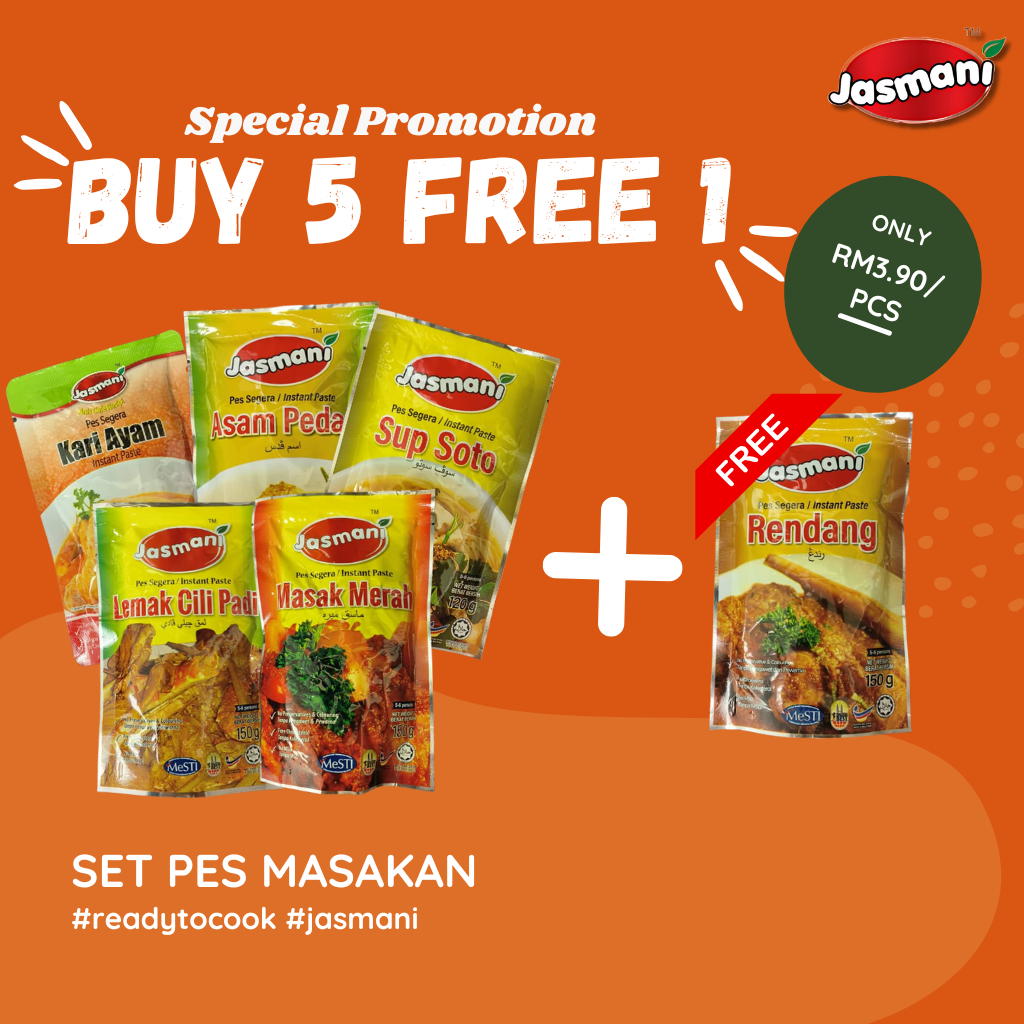 [JASMANI] SET COMBO PES MASAKAN | Shopee Malaysia