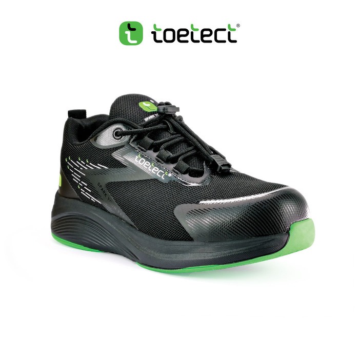 Toetect Men Low Cut with Cord Lock Safety Shoe TOE-SP003 | Shopee Malaysia