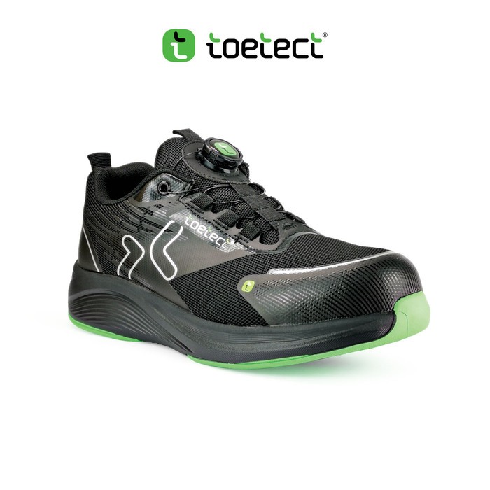 Toetect Men Low Cut with Fast Lock Safety Shoe TOE-SP004 | Shopee Malaysia