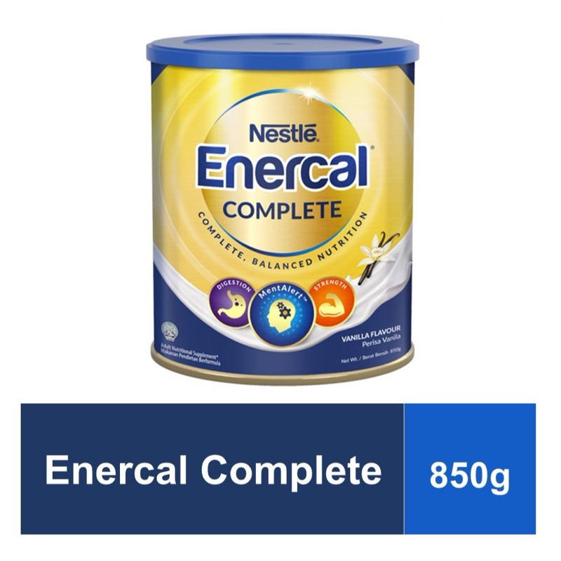 Enercal complete vannila 850g exp 2026 | Shopee Malaysia