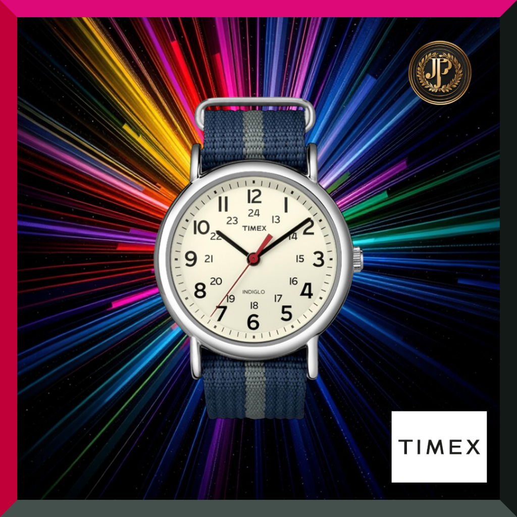 TIMEX Weekender Multi T2N654 Genuine Product TIMEX Weekender Blue ...