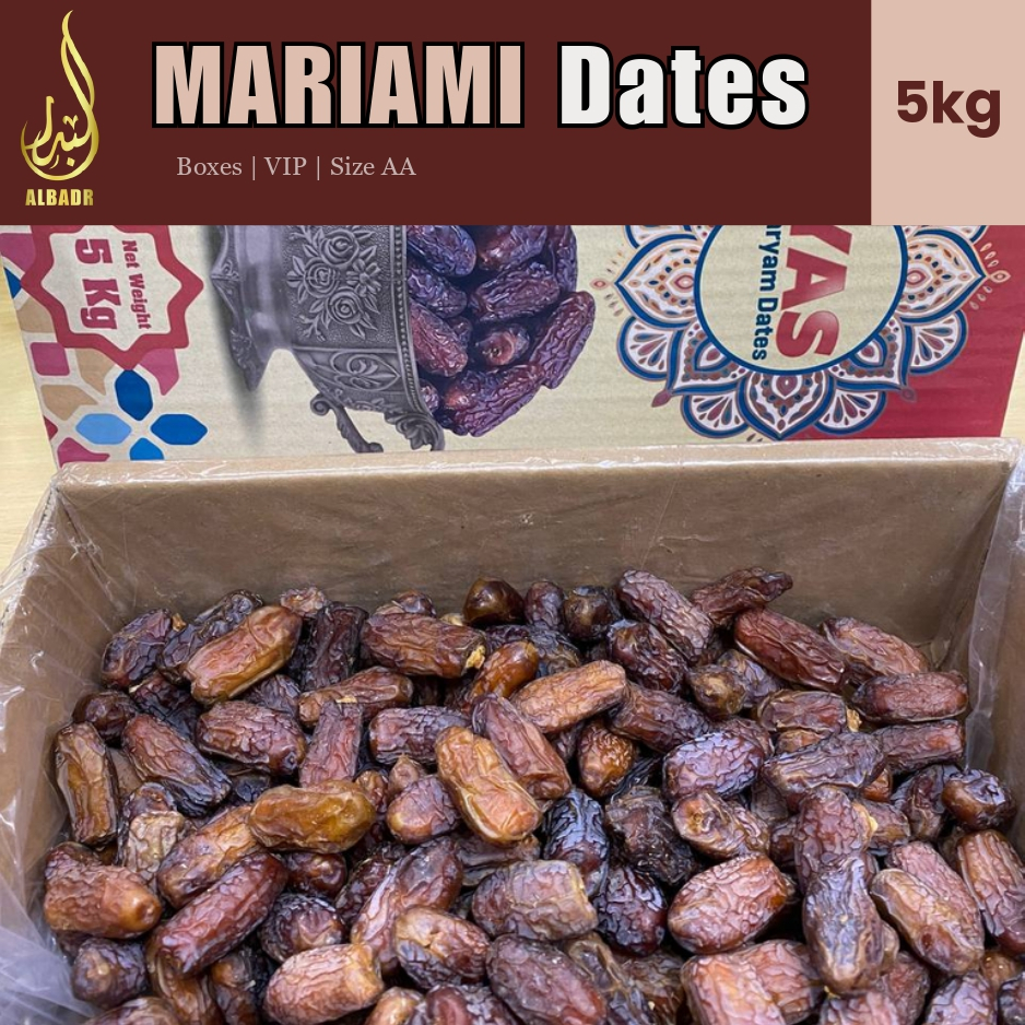 [5KG] - Mariami size AA Dates carton - 5kg | Good quality New Ready ...