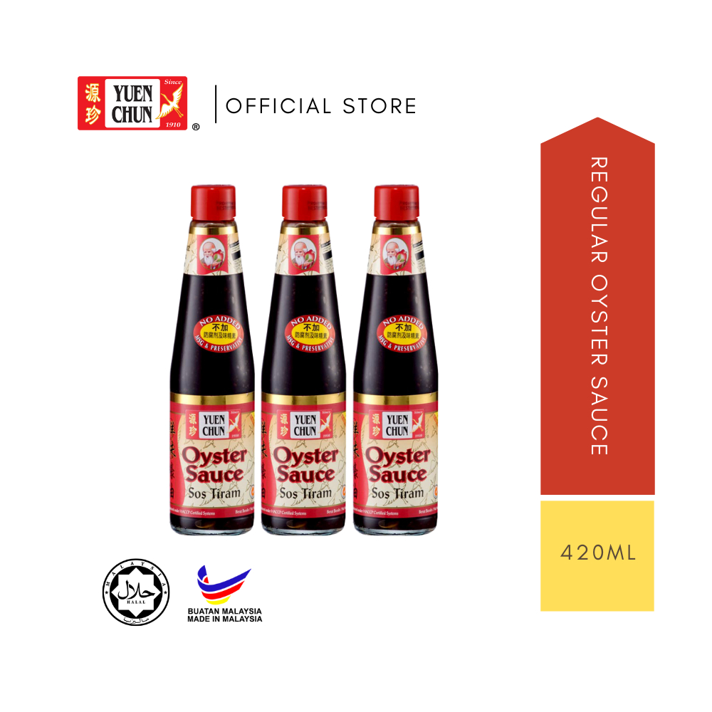 YUEN CHUN Regular Oyster Flavoured Sauce 420ml | Shopee Malaysia