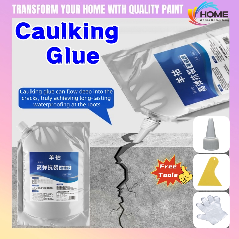 Caulking Glue Waterproof Coating Flexible Deep Crevice Filling Material ...