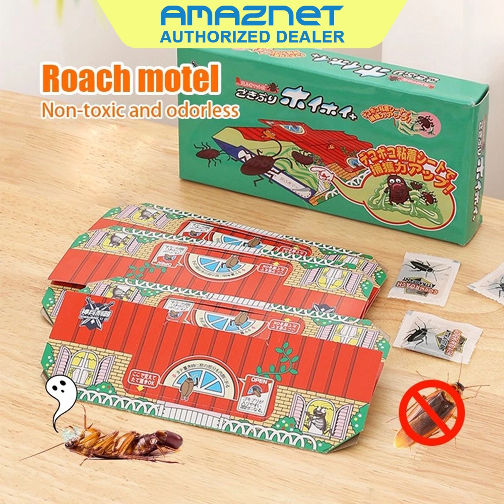 10PCS Cockroach & Lizard Trap Perangkap Lipas Cockroach poison Killer ...