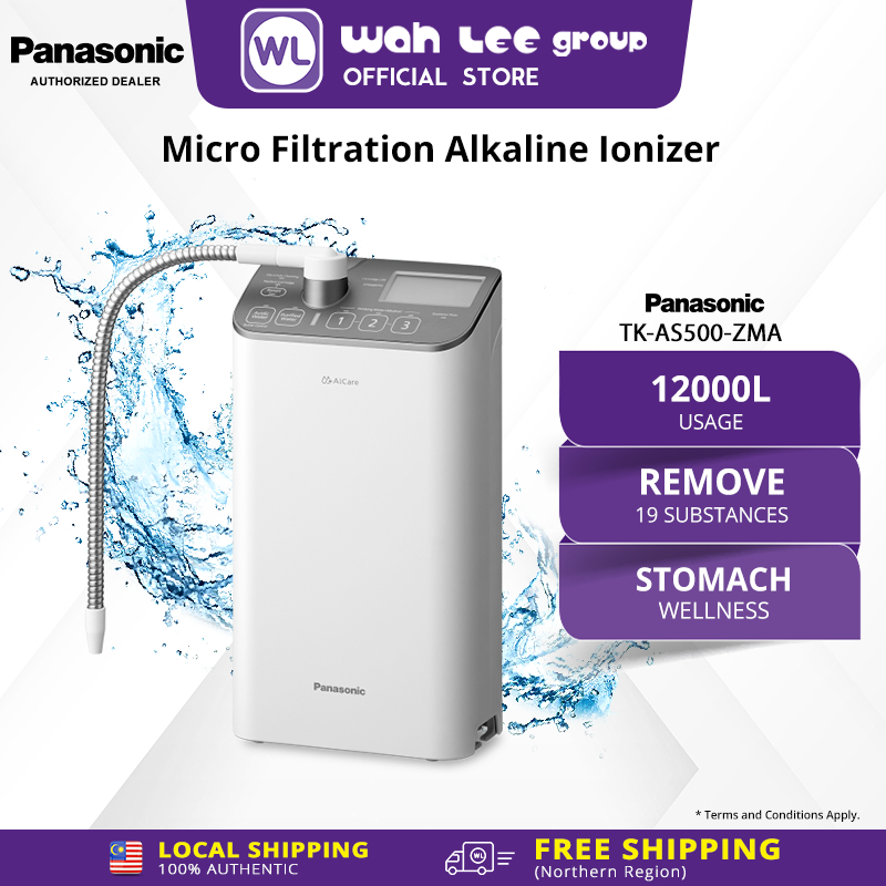 PANASONIC TK-AS500-ZMA MICRO FILTRATION ALKALINE IONIZER WAH LEE STORE | Shopee Malaysia