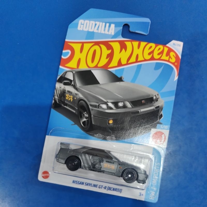 HOT WHEELS | MAINLINE | NISSAN SKYLINE GT-R BCNR33 (R33 GODZILLA ...