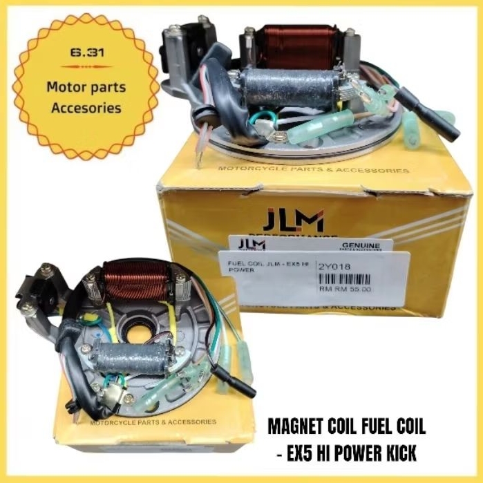 JLM BRAND FUEL COIL ASSY FIELD COIL MAGNET COIL HONDA EX5 EX5 HI POWER ...