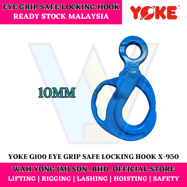 YOKE X-950 G100 EYE GRIP SAFE LOCKING HOOK (10MM) | Shopee Malaysia