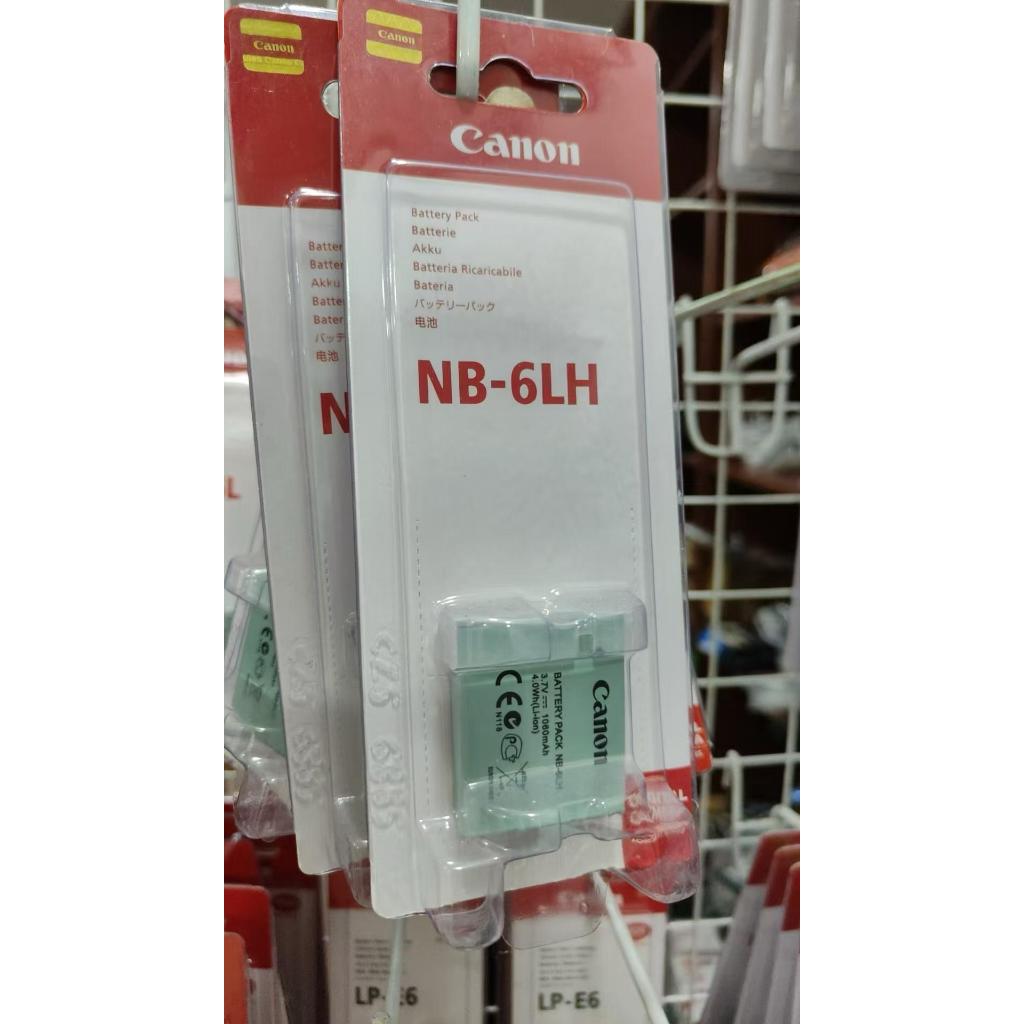Canon NB6LH NB-6LH lithium ion Battery rechargeable canon Powershot Ixus NB6L battery | Shopee ...