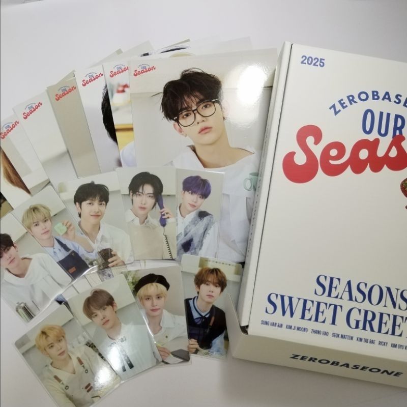 ZB1 ZEROBASEONE OUR SEASON 2025 SEASON'S GREETINGS MEMBER SET | Shopee Malaysia