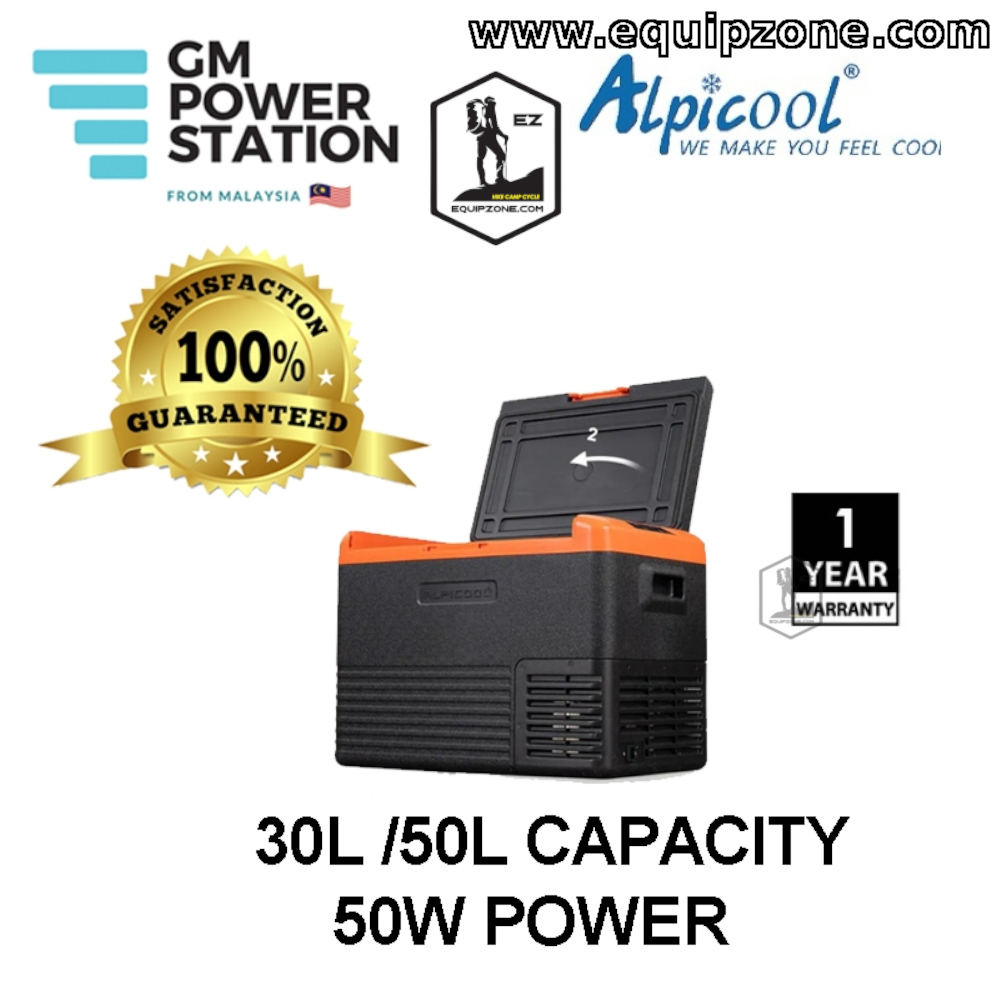 Alpicool mini fridge 30L 50L car refrigerator cooling Frozen and ...