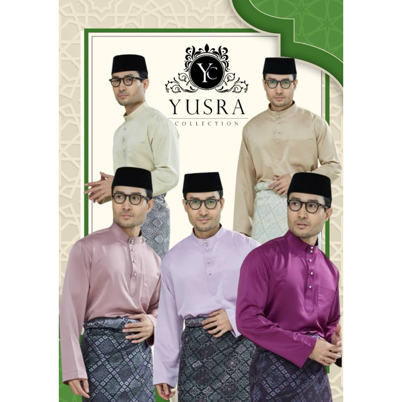 BAJU MELAYU CEKAK MUSANG SLIM FIT WARNA VIRAL 2025 BY YUSRA COLLECTION ...