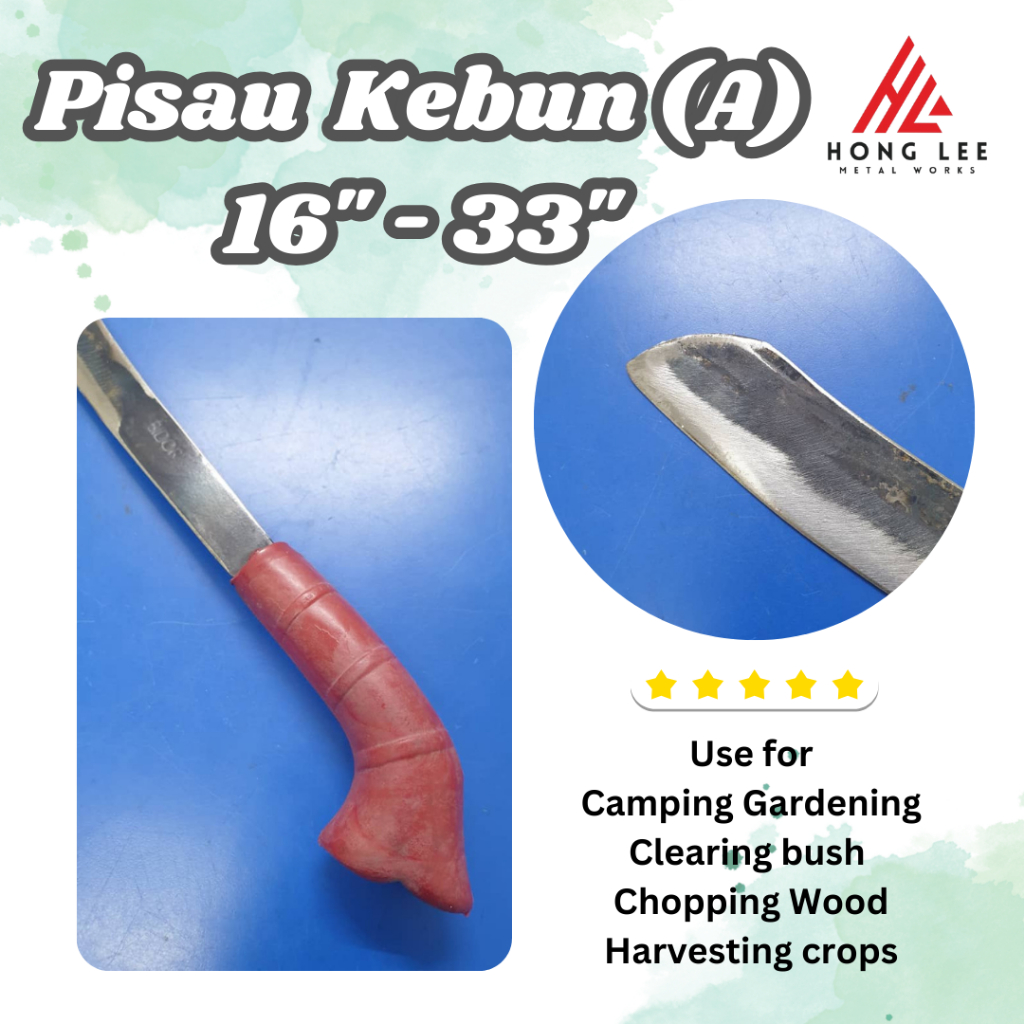 Hong Lee Alat Berkebun / Pisau Pokok / Pisau Kayu / Parang Lasak 16 ...